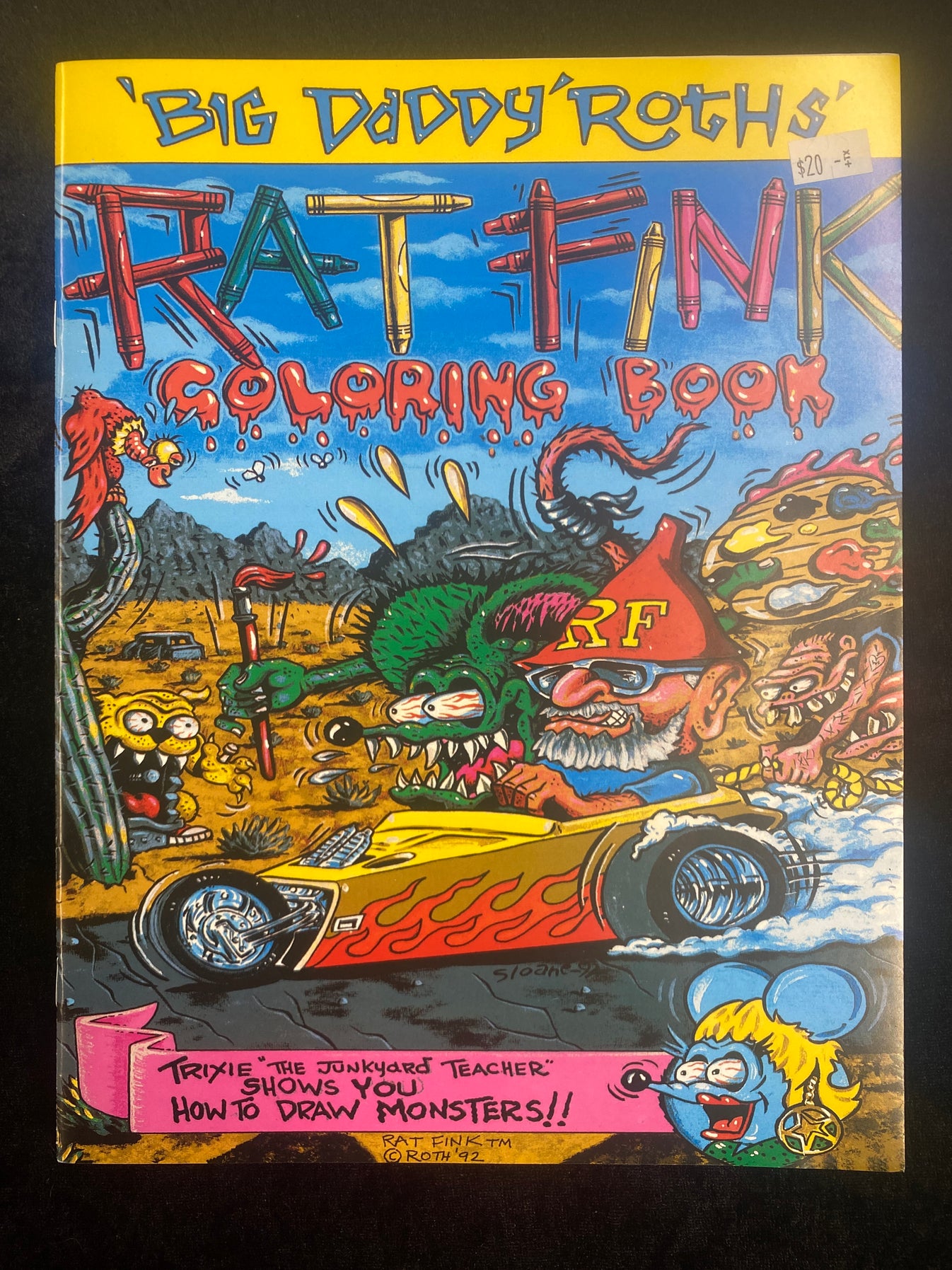 RAT FINK COLORING BOOK – Mooneyes.ca